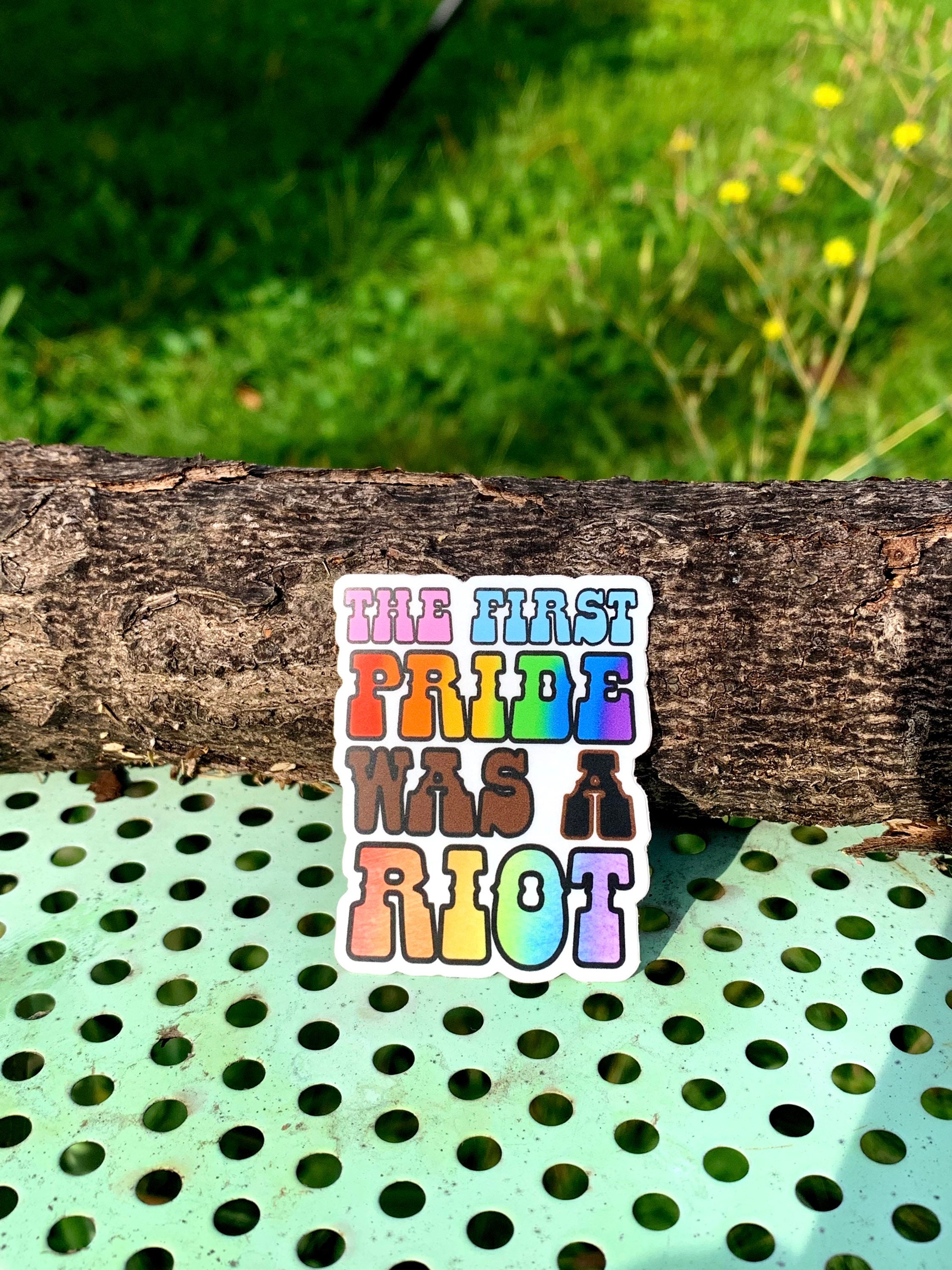 The First Pride Was a Riot Sticker - Etsy