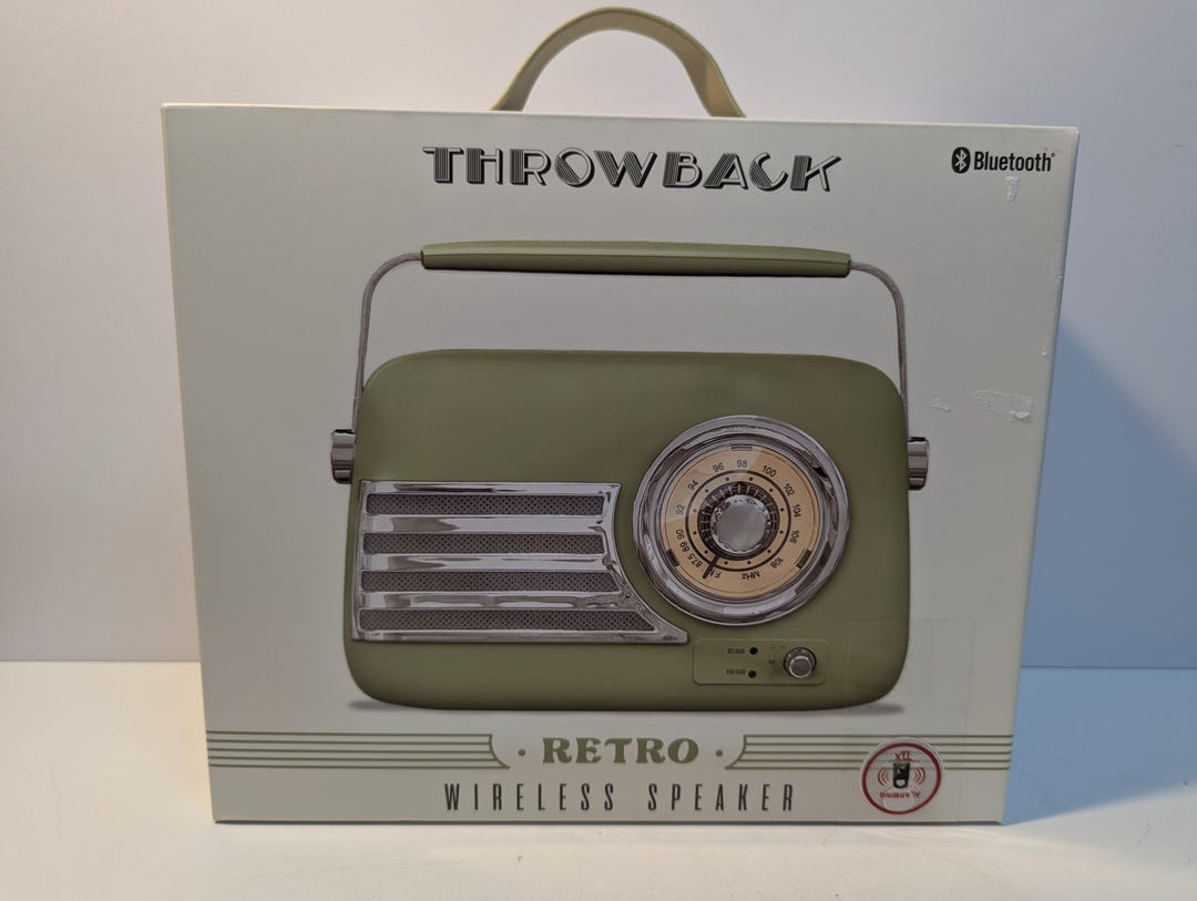New Throwback Retro Wireless Speaker AM/FM Radio Bluetooth - Etsy