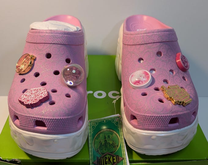 Wicked Siren Crocs Clogs Glinda Women Size 10 - Etsy