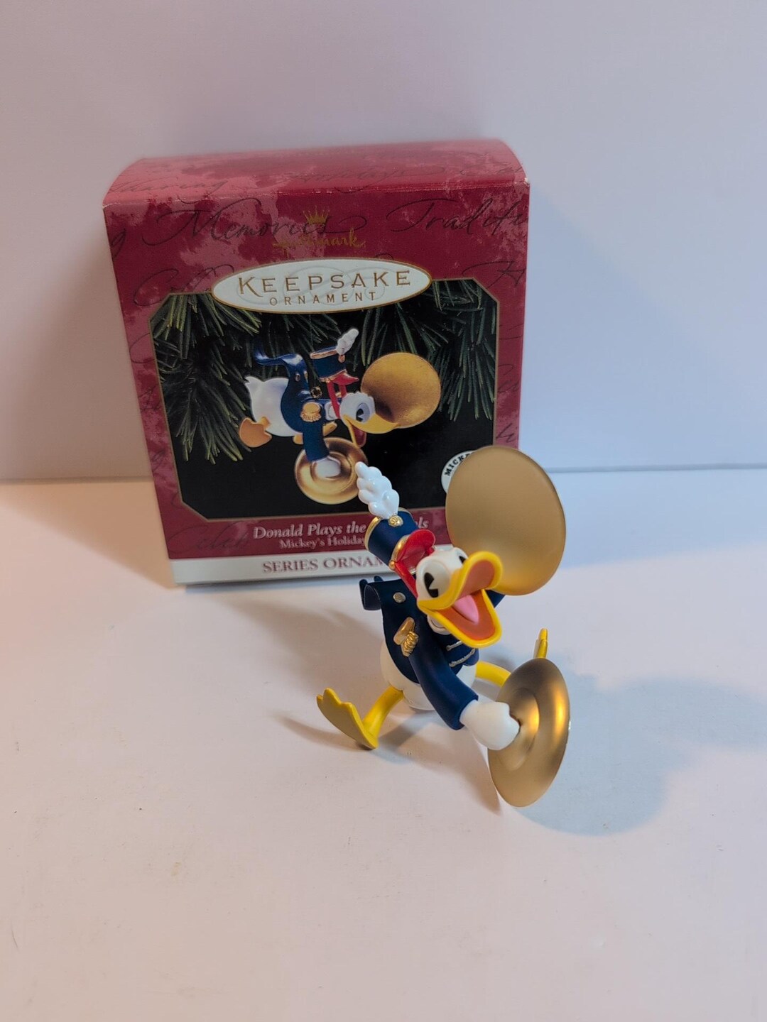 Disney Hallmark Donald Plays the Symbols 1999 Vintage Ornament - Etsy
