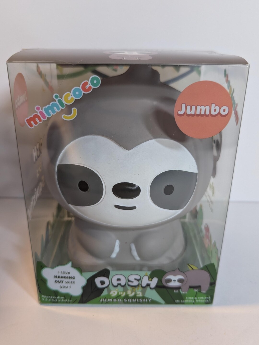 Mimicoco Jumbo Squishy Dash Sloth Stress Toy - Etsy