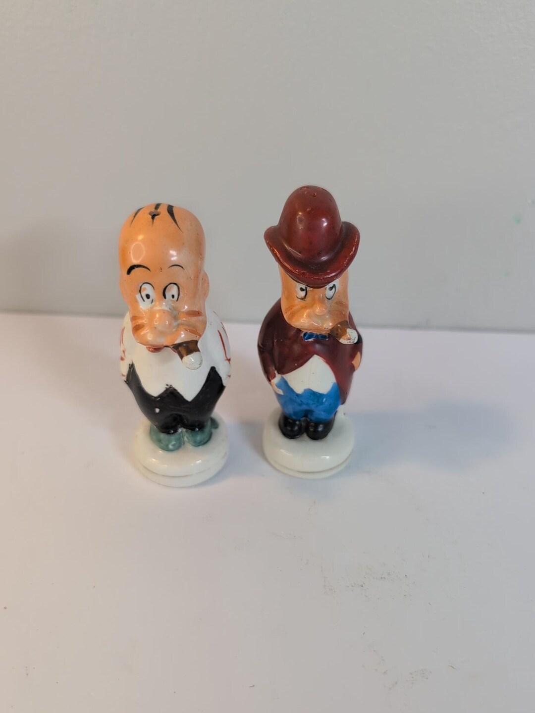Vintage Silent Sam Adamson Comic Strip Salt and Pepper Shakers - Etsy
