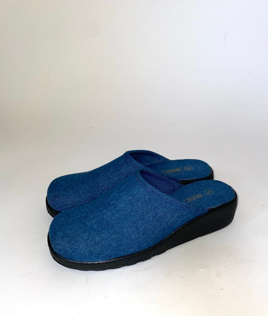 Vintage '90s Denim Clogs - Etsy