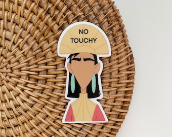 No Touchy Sticker - Etsy