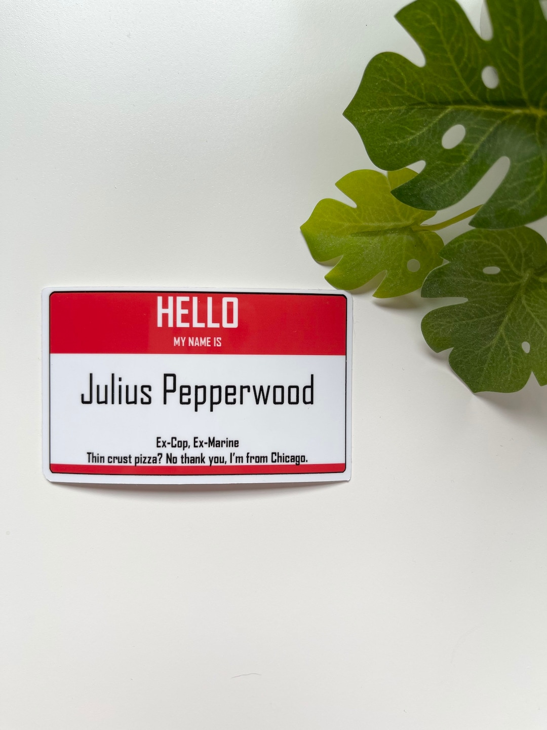 NG Pepperwood Name Tag Sticker - Etsy