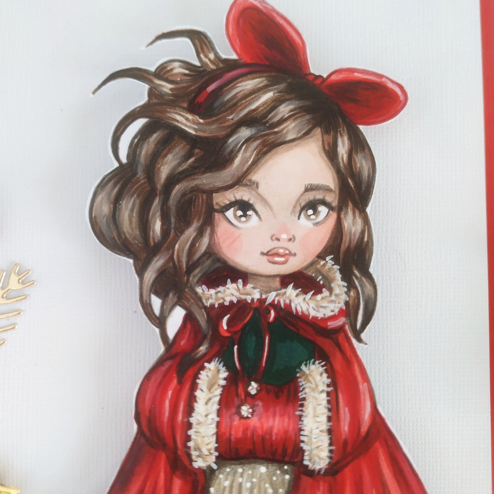 Pack Digital Stamps of Julia Winter in Normal and Noline. - Etsy