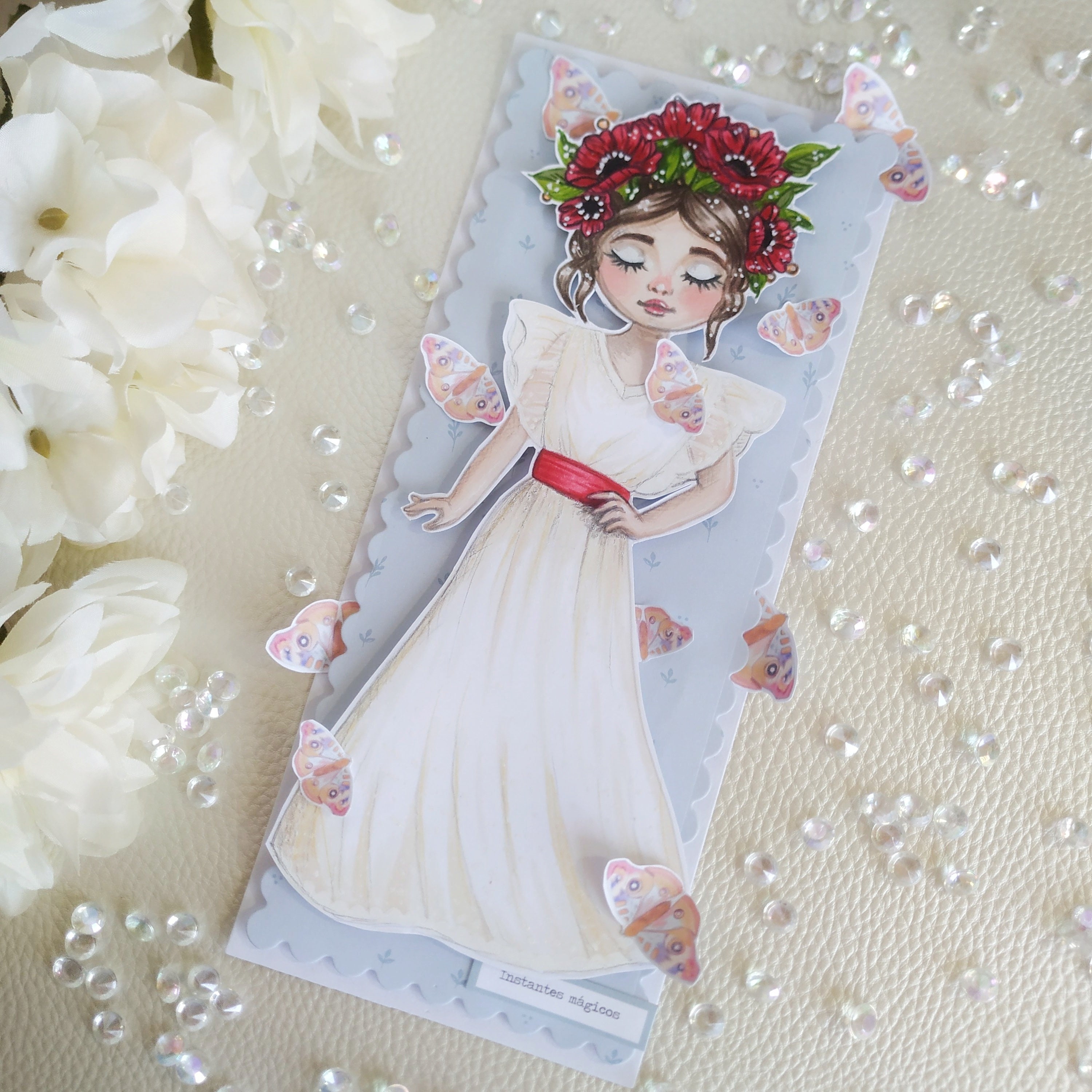 Pack of Clara Digital Stamps in Normal and Noline. Perfect for Card ...