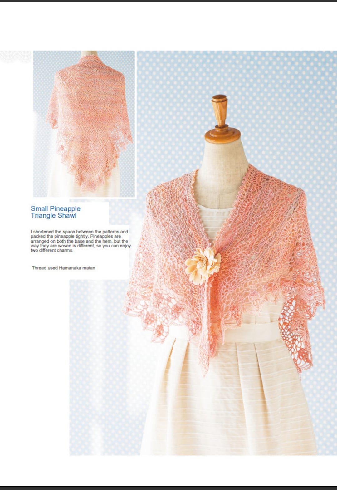 PDF Crochet Pineapple Shawl Pattern - Etsy