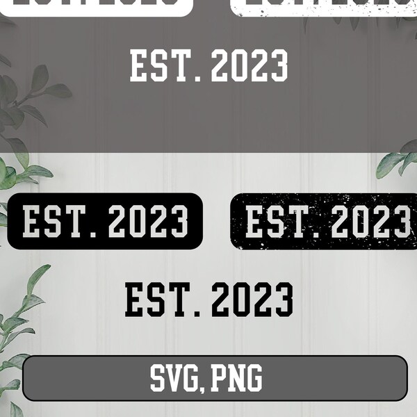 Est 2024 Png Bundle - Etsy