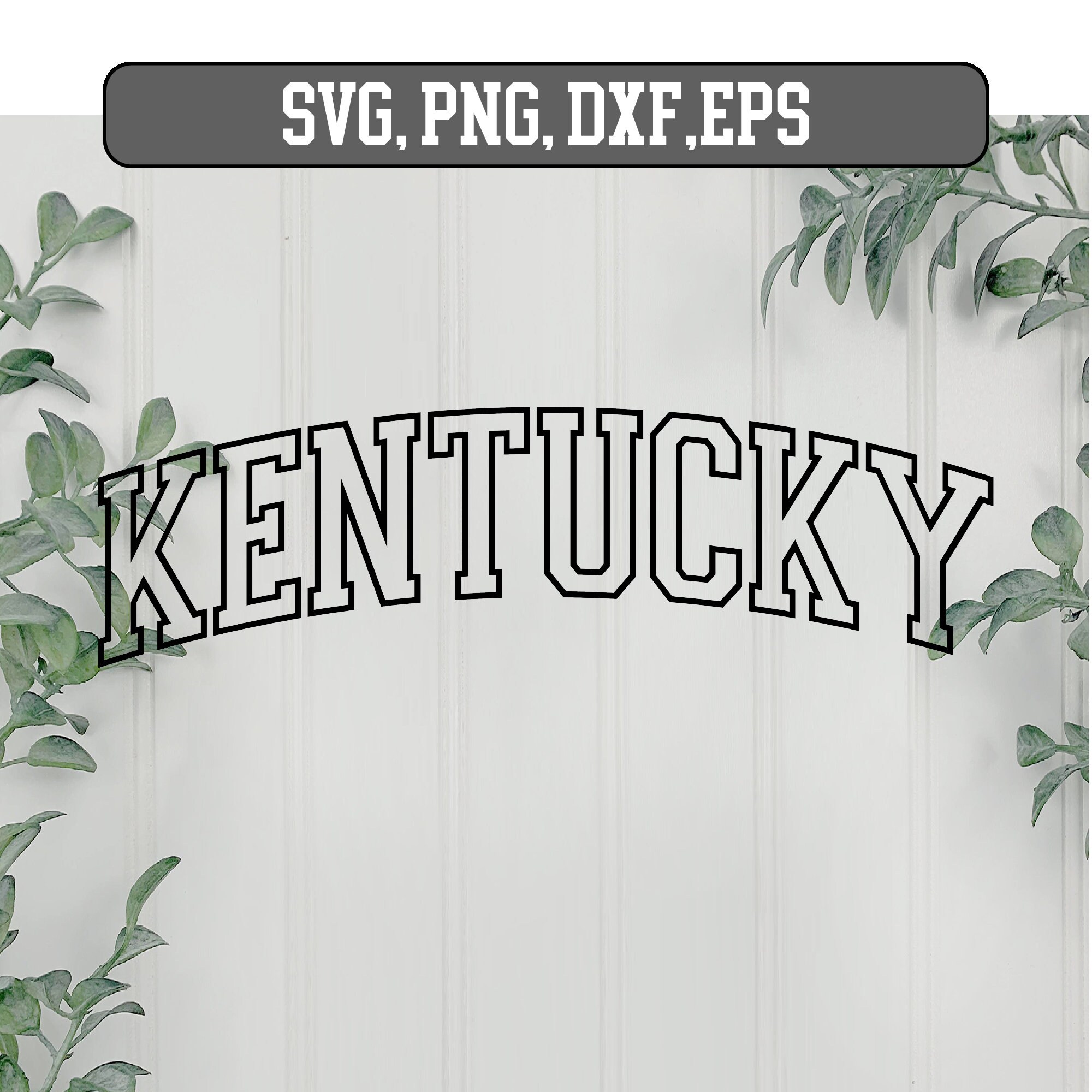 Kentuckey Outline SVG Kentucky Svg Design Svg-vacation - Etsy Canada