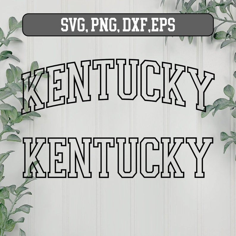 Kentuckey Outline SVG - Kentucky Svg Design, Svg-vacation, Kentucky ...