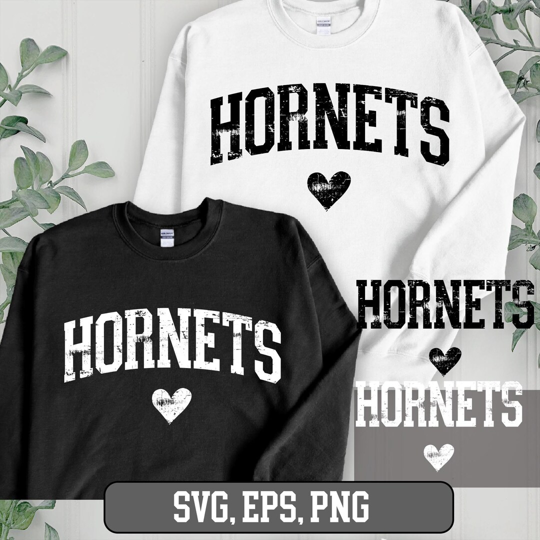 Hornets SVG PNG, Hornets Distressed Png, Hornets Mascot Svg, Hornets ...