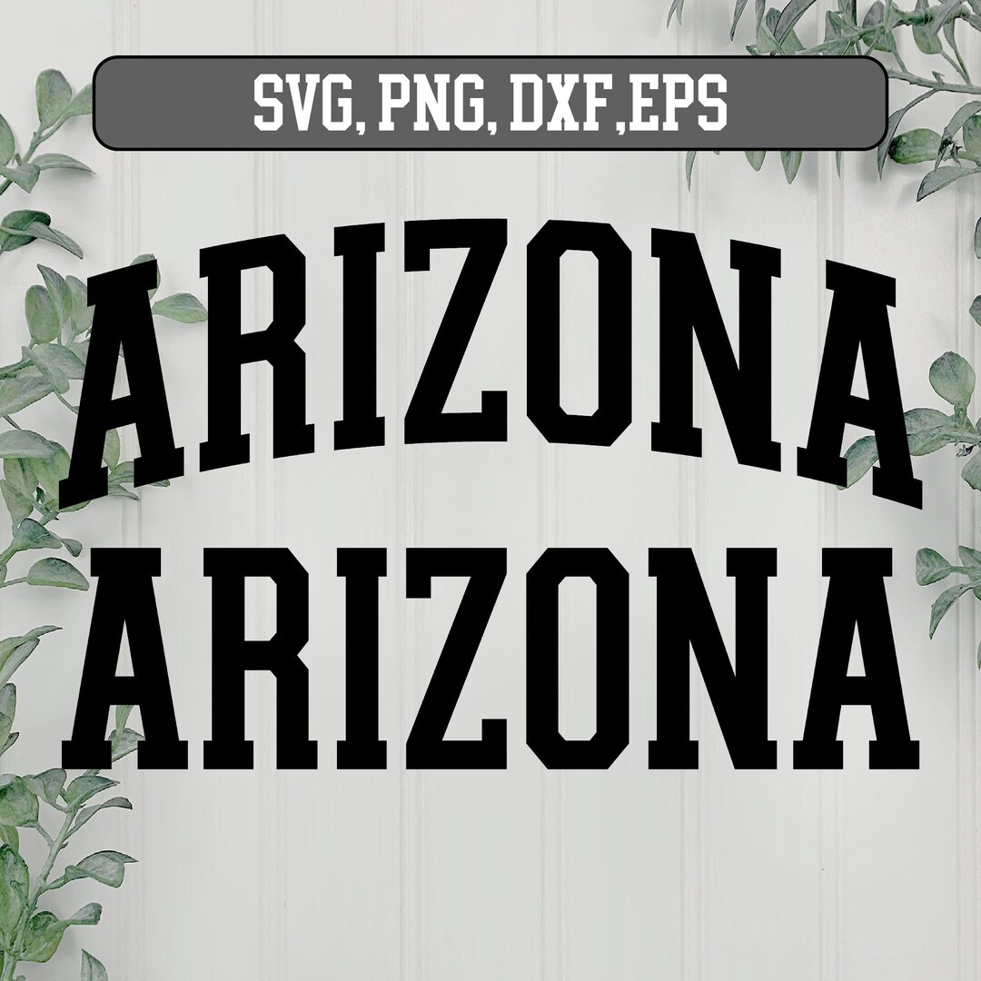 Arizona SVG, Arizona Png - Arizona Varsity SVG, Arizona Shirt Svg ...