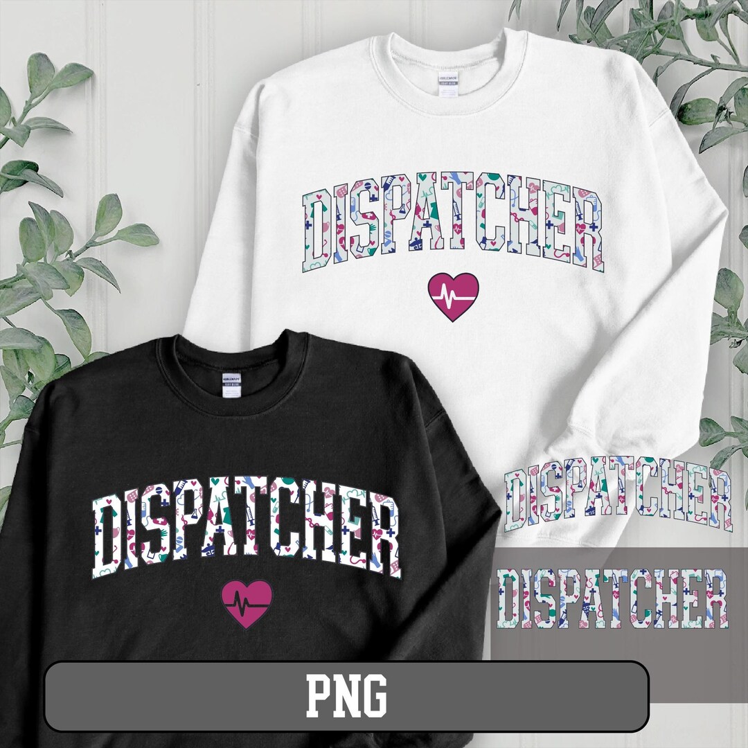 DISPATCHER Png Bundle, Cute Dispatcher Png, Retro Dispatcher Design Png ...