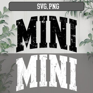 MINI Png, Mini Svg, Mini Svg Png, Mini Svg File, Mini Svg Varsity, Mini ...