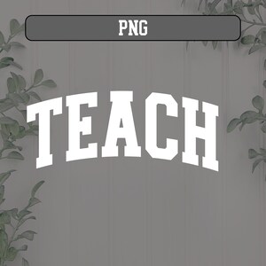 Teach Svg Bundle, Teach Svg, Teach Varsity Svg, Teacher Svg Files for ...