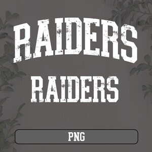Raiders SVG PNG EPS, Raiders Distressed Png, Raiders Mascot Svg ...