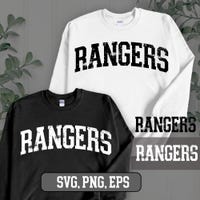 Rangers PNG, Rangers Vector, Rangers Digital, Rangers Letters, Rangers ...