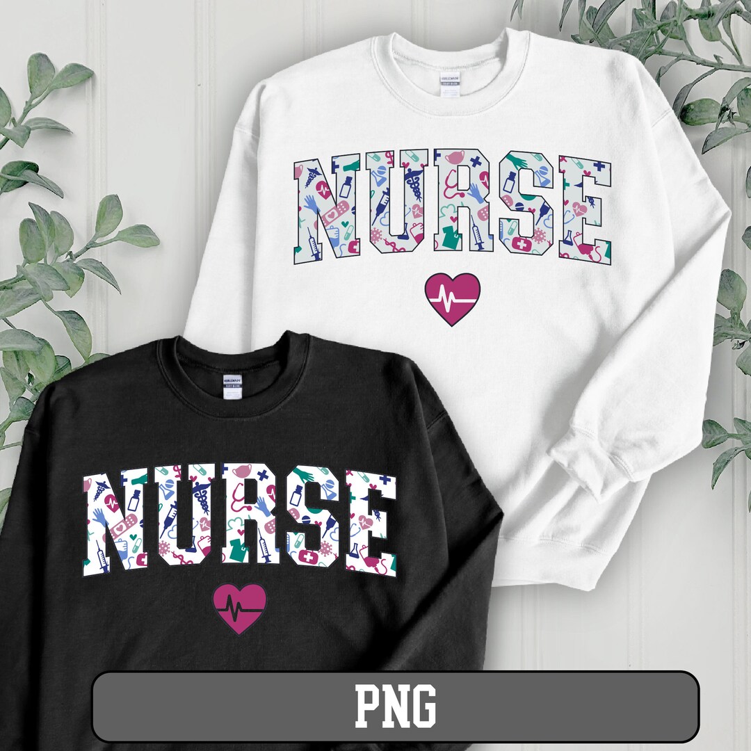 Nurse Png Bundle, Cute Nurse Png, Retro Nurse Design Png, Nurse Bundle ...