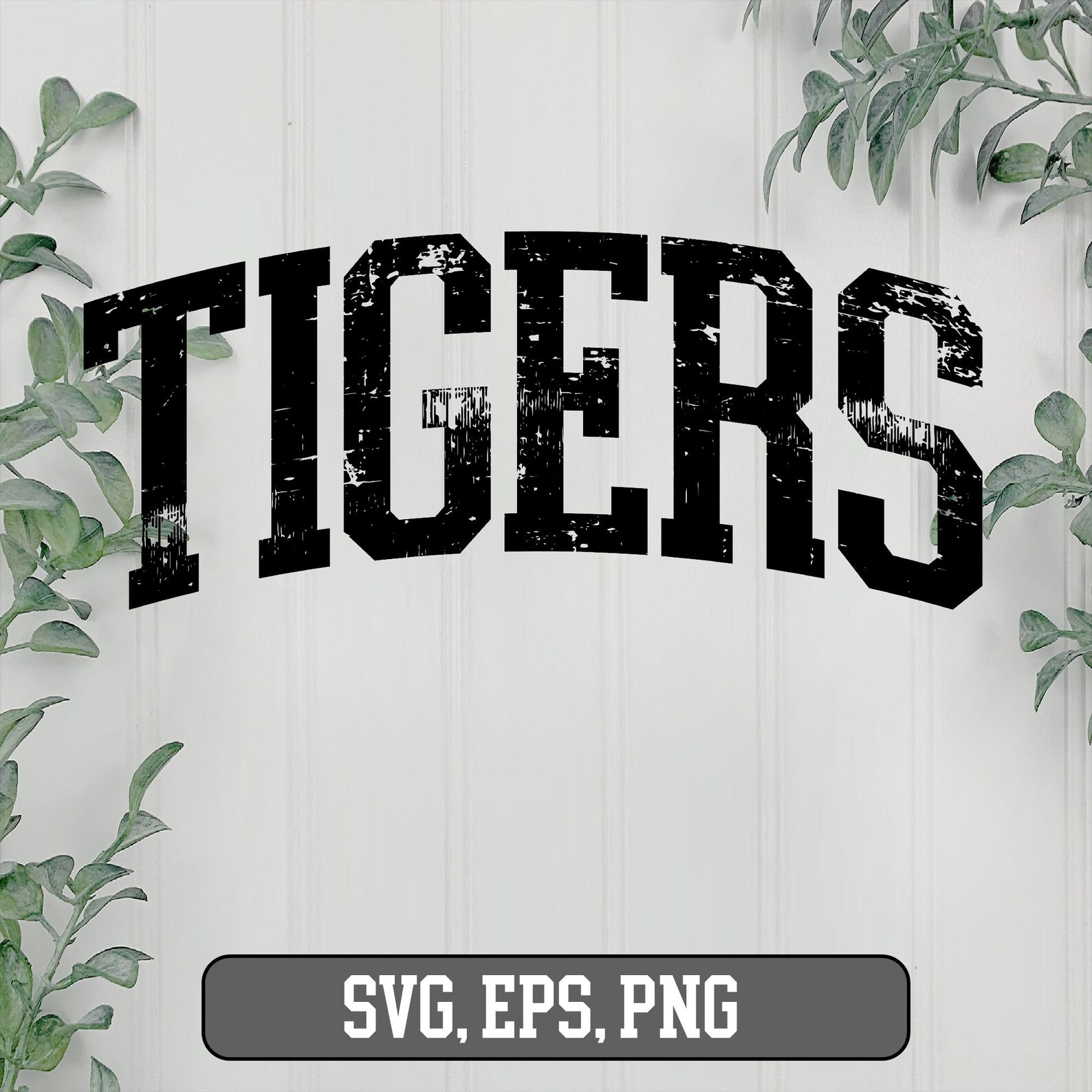 Tigers SVG PNG, Tigers Distressed Png, Tigers Mascot Svg, Tigers Cheer ...