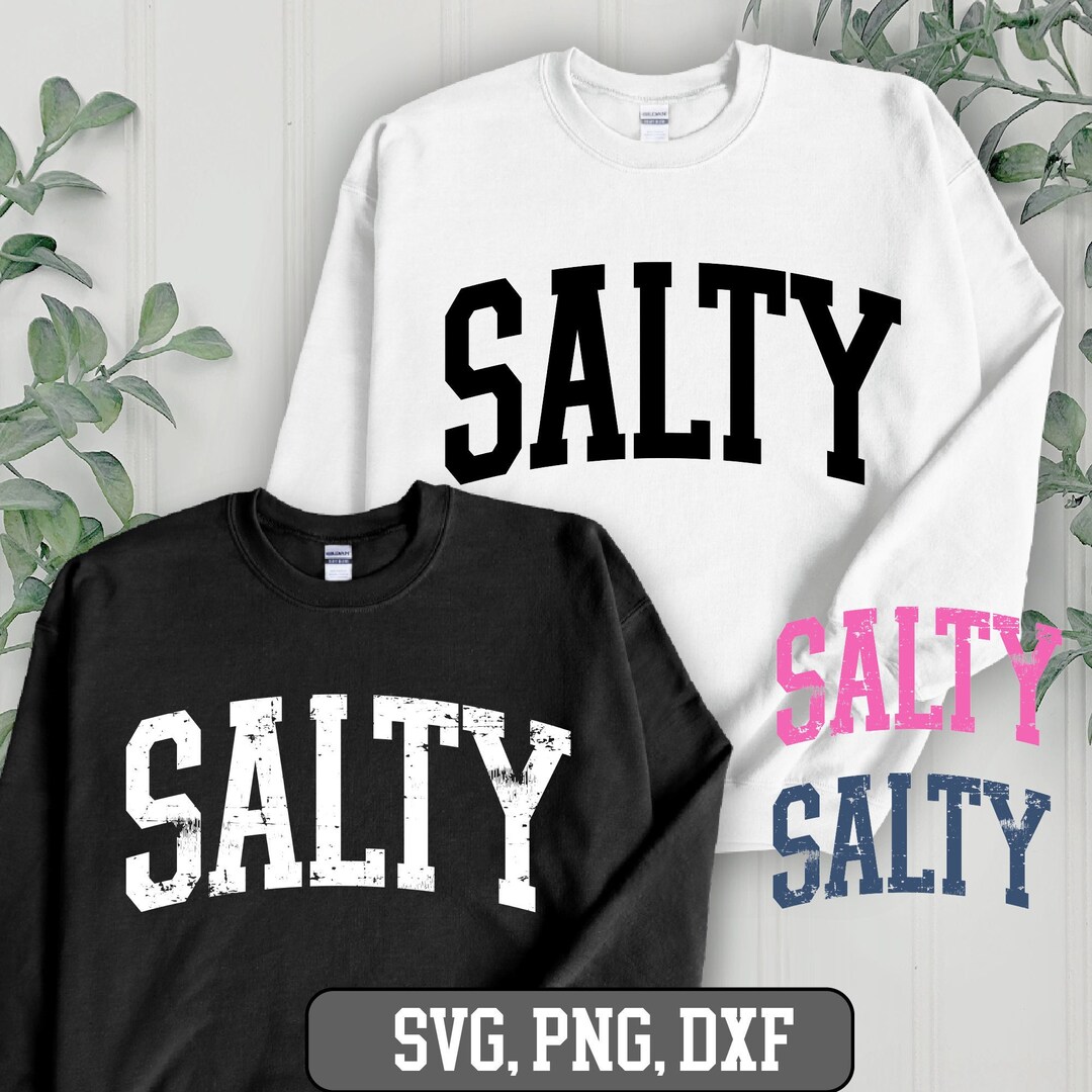 Salty Svg, Salty Png, Salty Png Distressed, Beach Svg, Beach Png ...