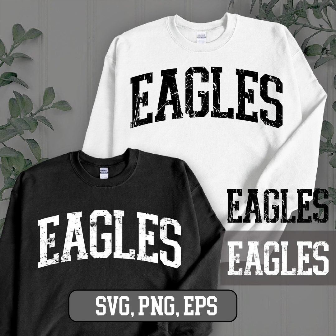 Eagles SVG PNG, Eagles Distressed Png, Eagles Mascot Svg, Eagles Cheer ...