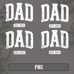 DAD Est SVG, Dad Arched Svg, Father's Day SVG, Dad Est Png, Dad Cut ...