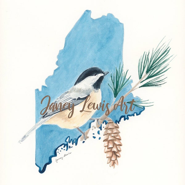 Maine State Bird - Etsy