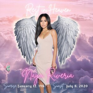 Pink RIP Angel Wings Instagram Template canva Template - Etsy Australia