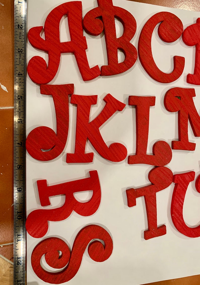 Foam Alphabet Letters - Etsy