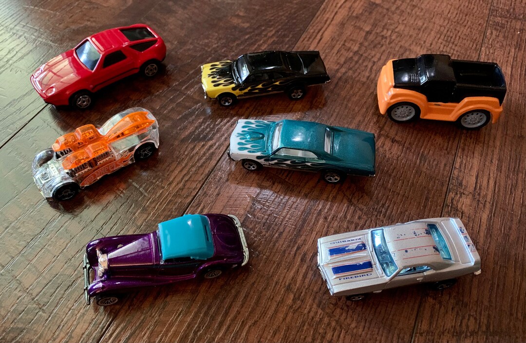Set of 7 Metal Dicast Toy Cars - Etsy