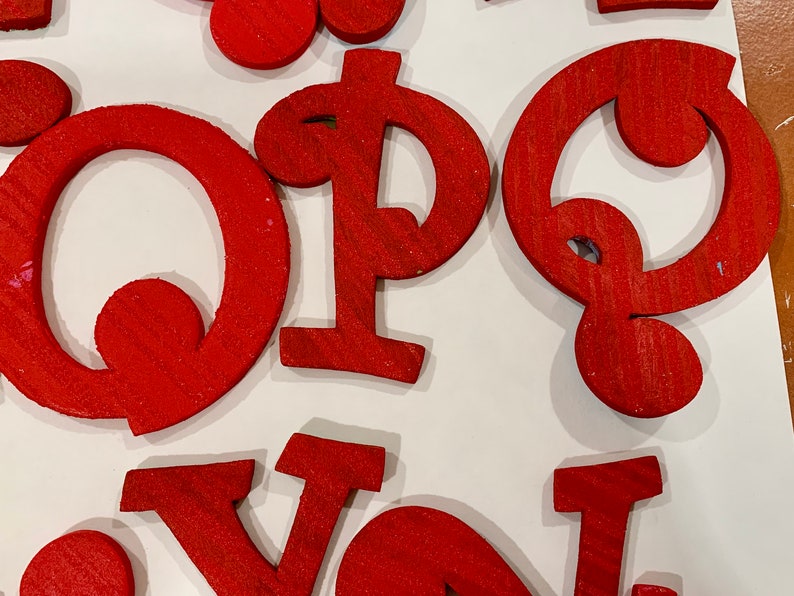 Foam Alphabet Letters - Etsy