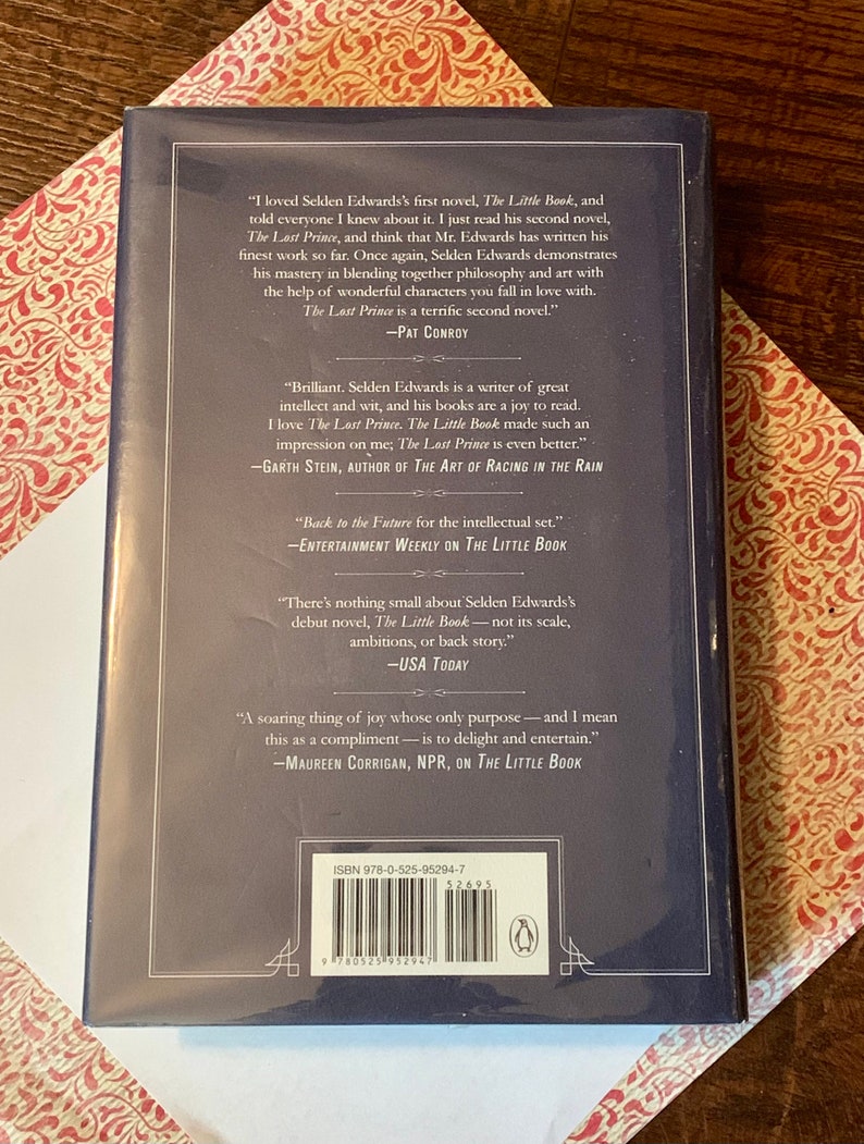 The Lost Prince by Selden Edwards - Etsy