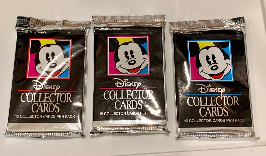 1991 Disney Collector Cards - Etsy