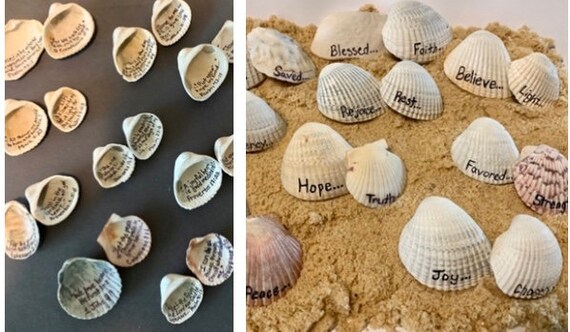 Bible Verse Shells | Etsy
