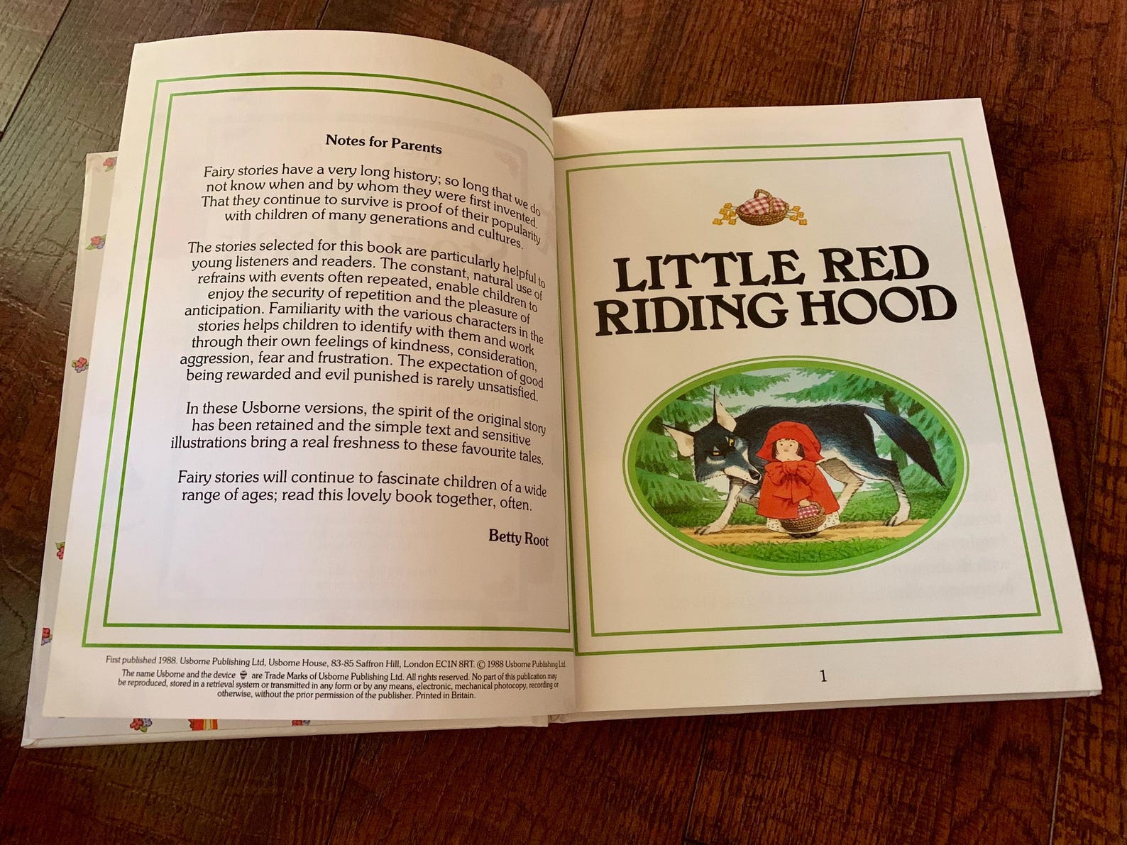 The Usborne First Story Book - Etsy