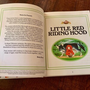 The Usborne First Story Book - Etsy