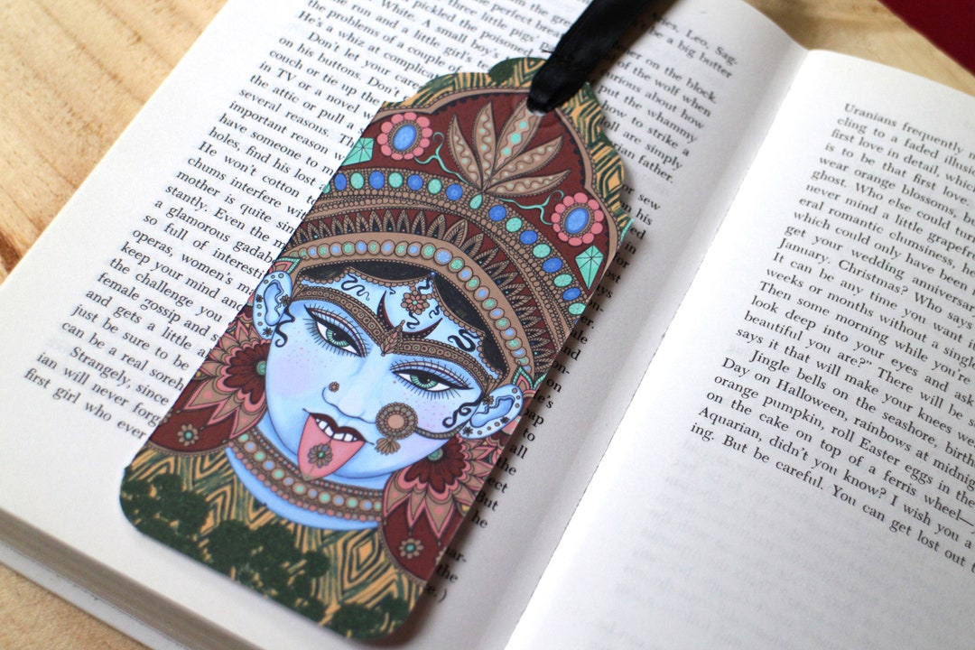 Indian Goddess Artist Bohemian Bookmark / Gift Present Tag by ...