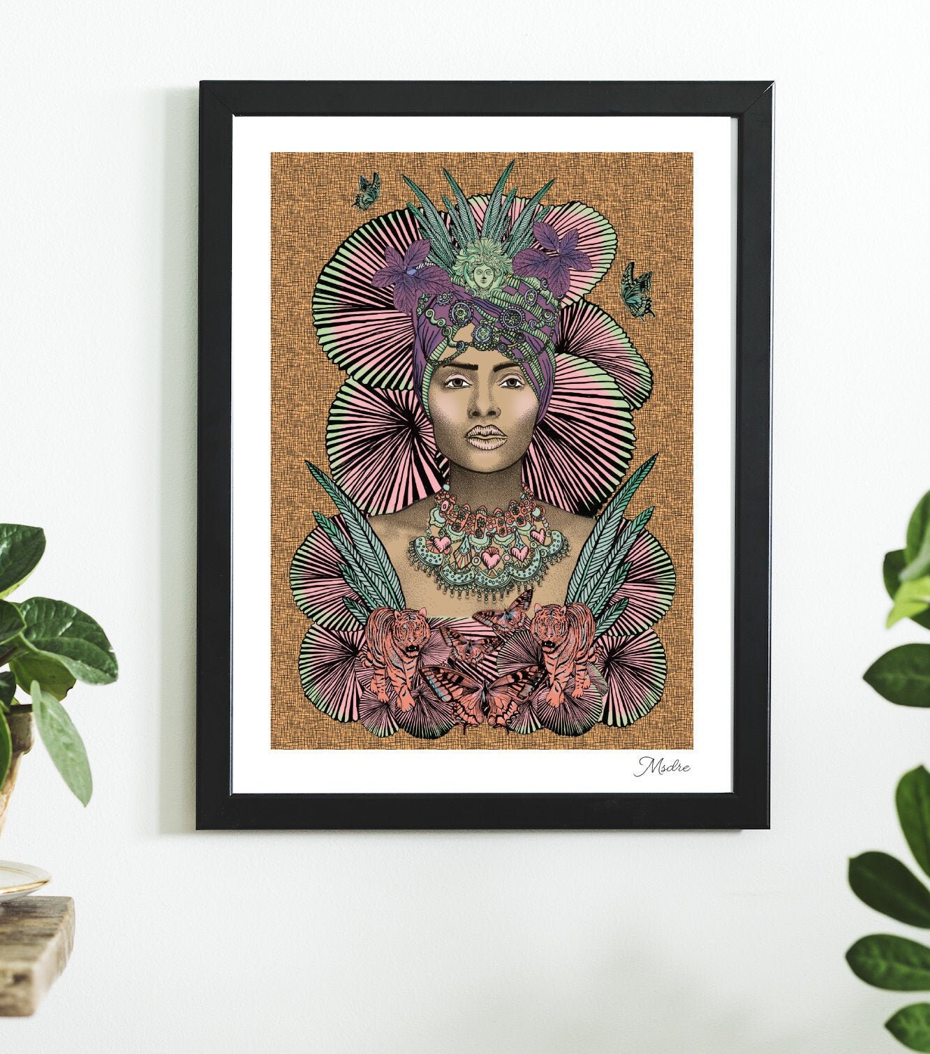 Nanny of the Maroons Jamaica Illustration Soul Sister Colour | Etsy UK