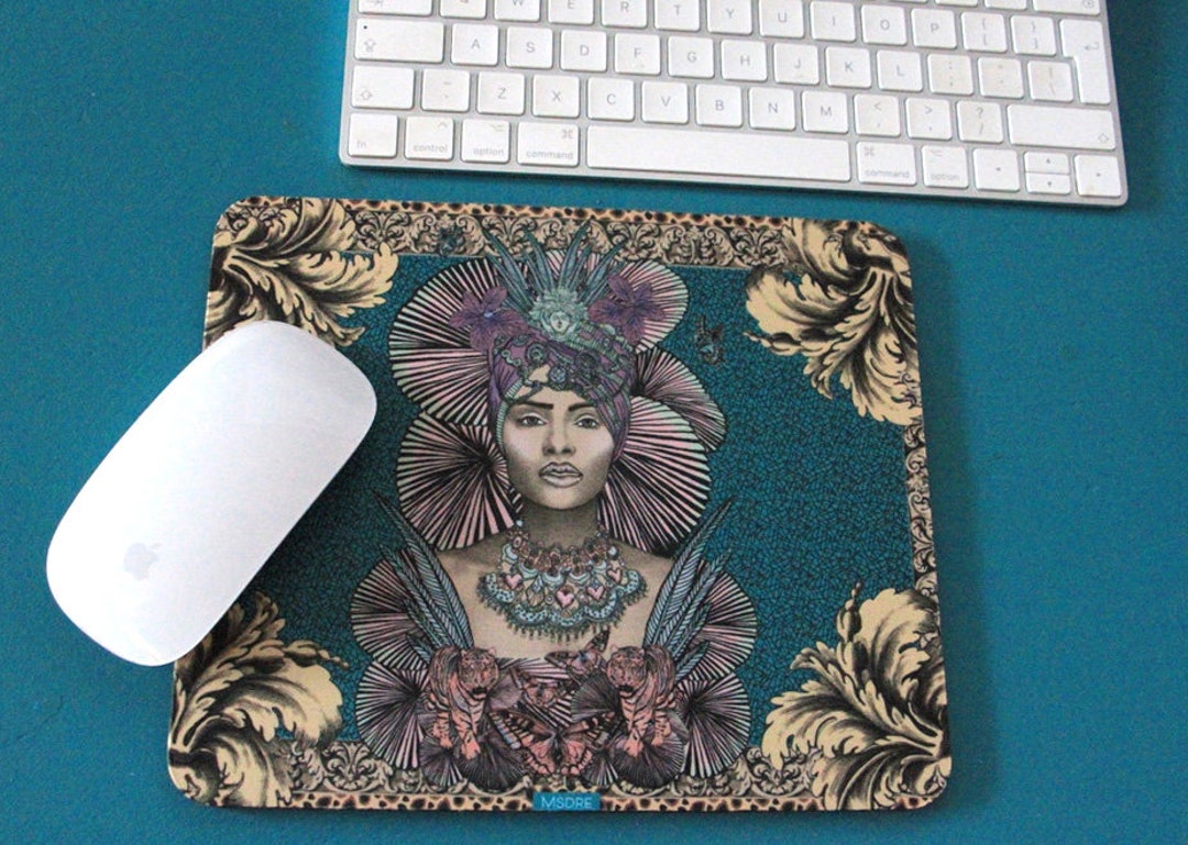 Nanny of the Maroons Jamaican Black Queen Mouse Pad Home Office ...