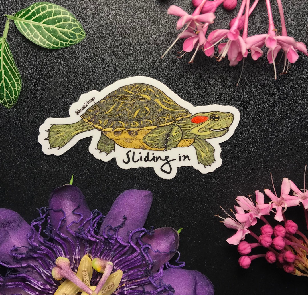 Slider Sliding in Sticker - Etsy