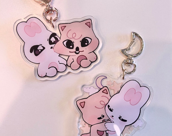 Stray Kids Minsung SKZOO Keychains - Etsy