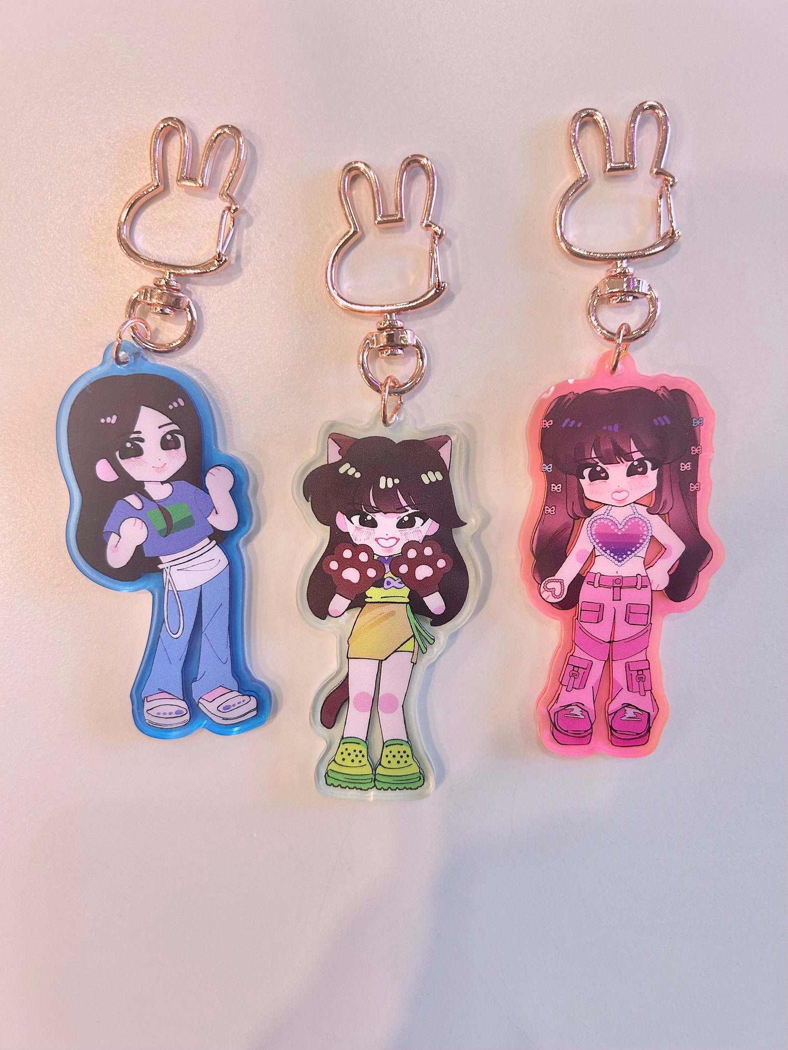 New Jeans Acrylic Keychains - Etsy