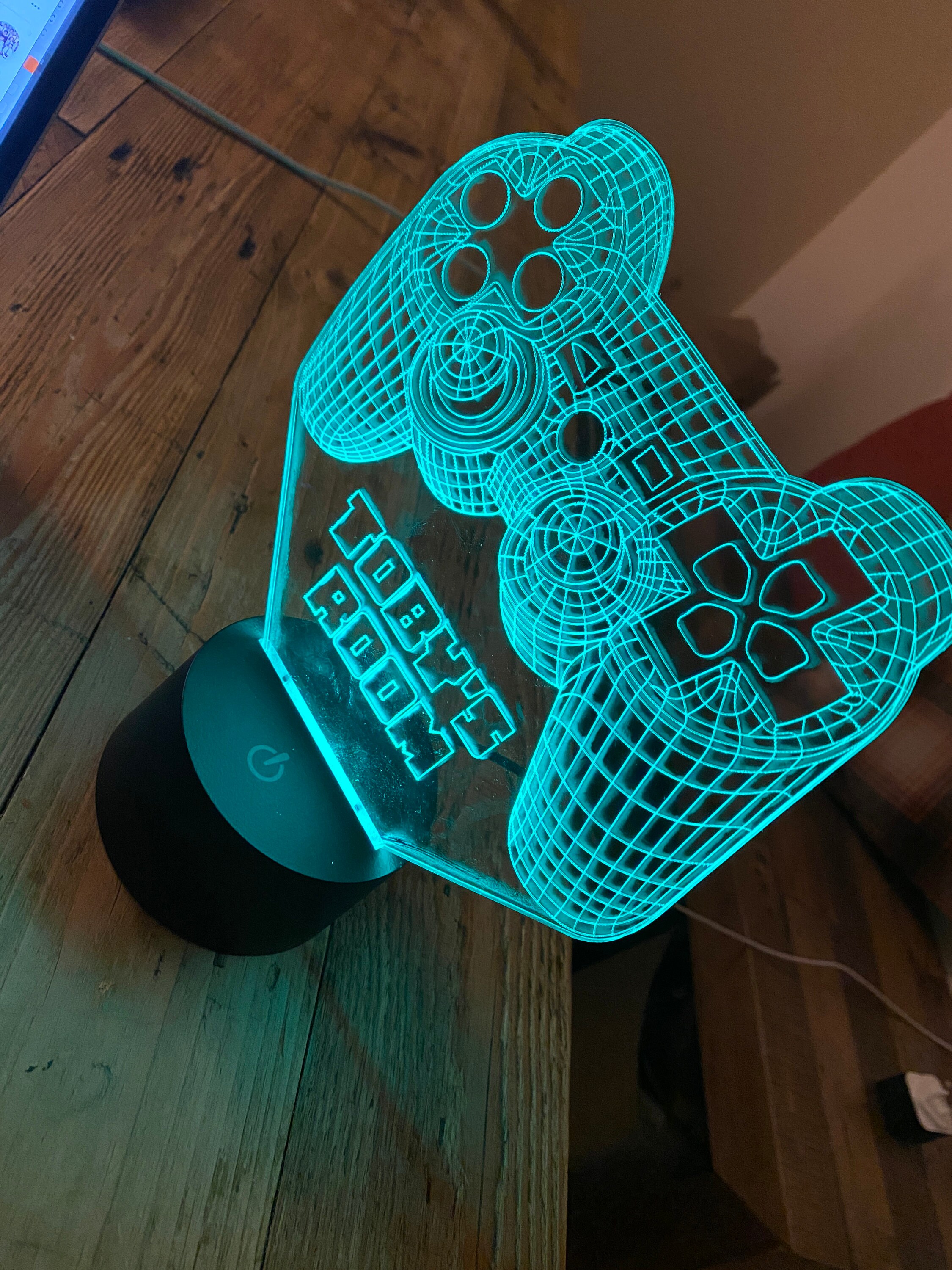 Playstation PS4 Games Controller LED Light Kids Light Night | Etsy