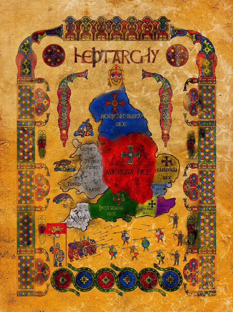 The Heptarchy - Etsy UK