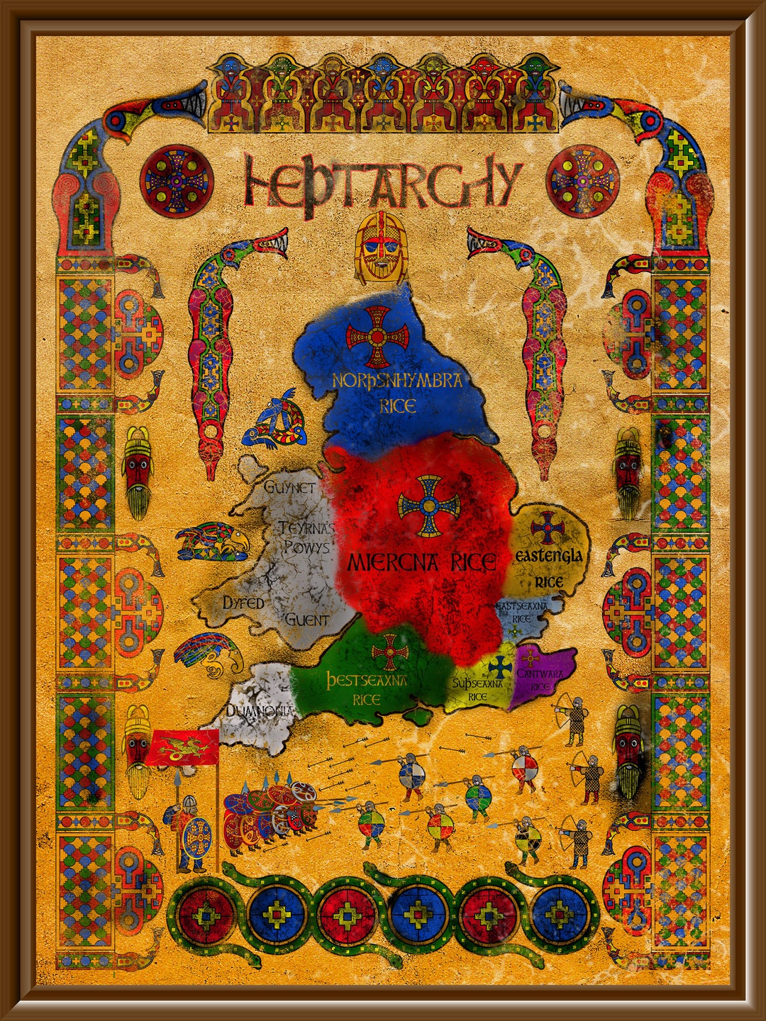 The Heptarchy - Etsy UK