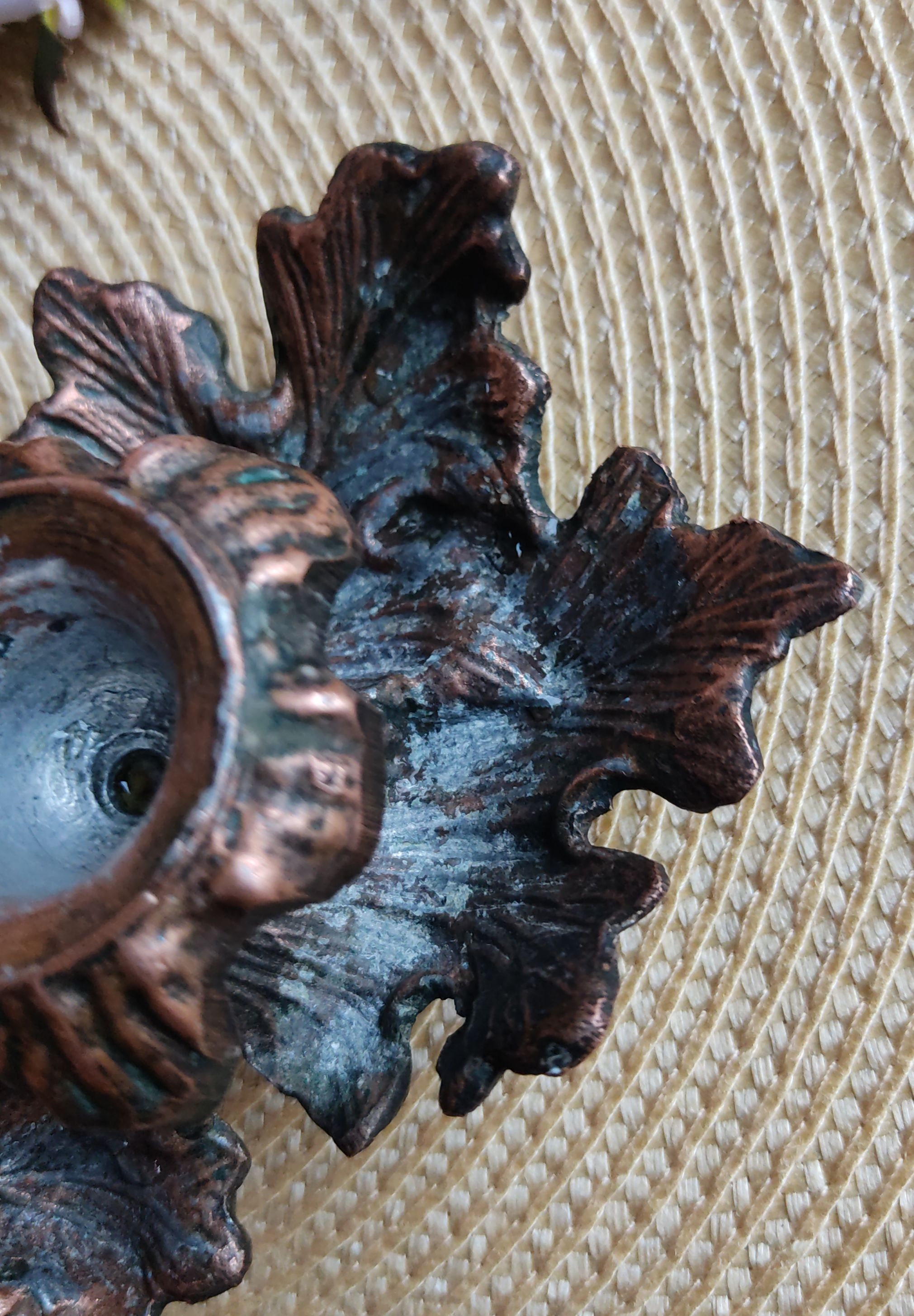 Vintage Candlestick Leaf. Soviet Candle Holder. Small | Etsy