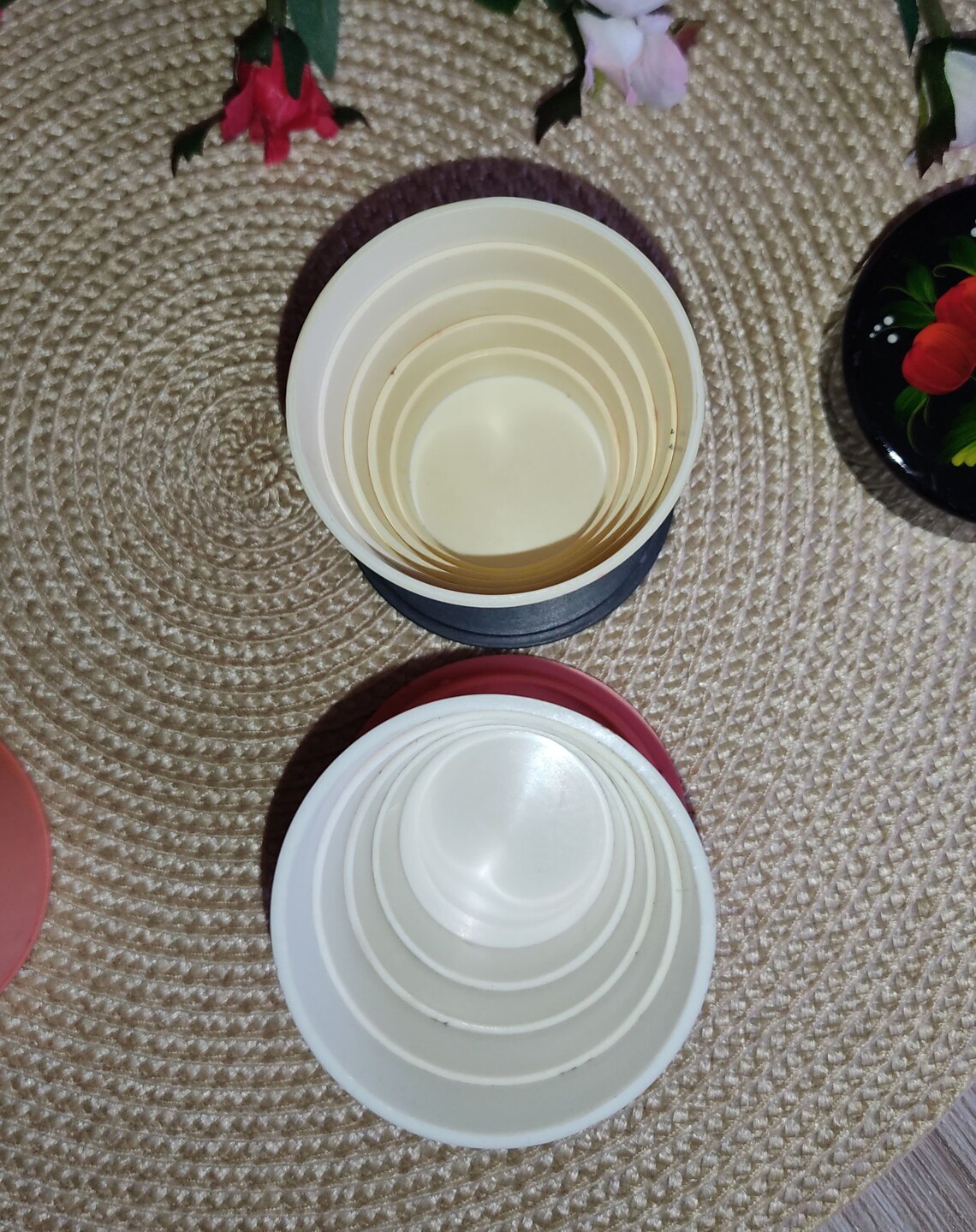 Soviet Folding Plastic Cup. Travel Cup. Plastic Pocket Cup | Etsy