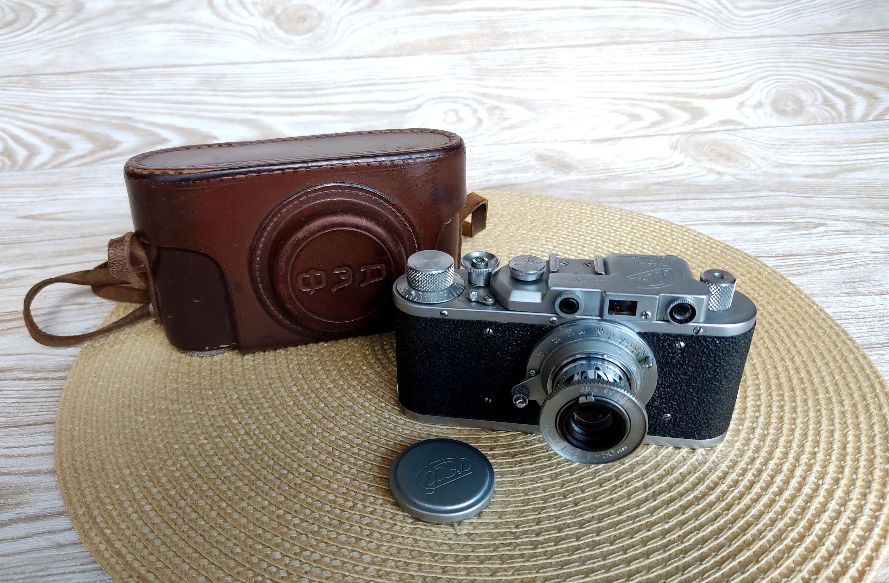 Vintage camera Fed 1. Fed copy of Leica USSR. Rare camera Fed. | Etsy