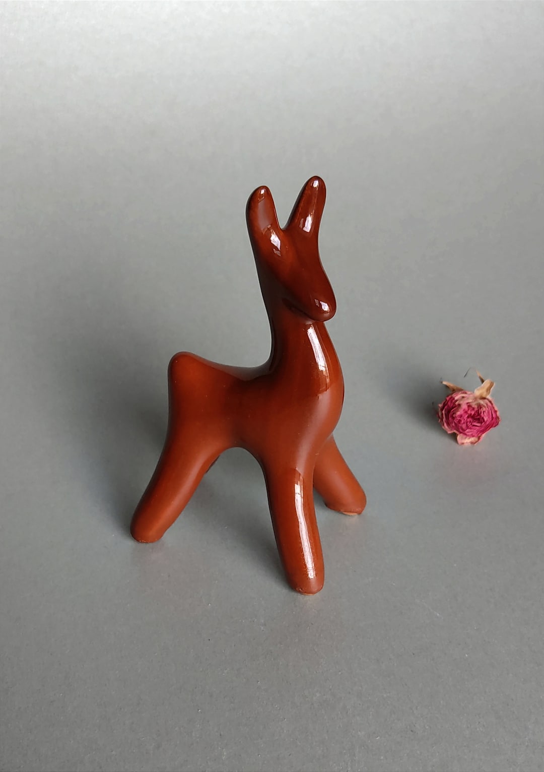 Majolica Ceramic Deer Ukrainian Ceramics Majolica Series Marvelous ...